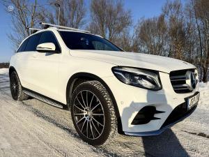 White Mercedes-Benz GLC 250 2016 in Vilnius, with an engine capacity of 1.99 L and mileage of 200 thousand km for 19850 €, photo 10 on AUTOMOTO.COM.LV