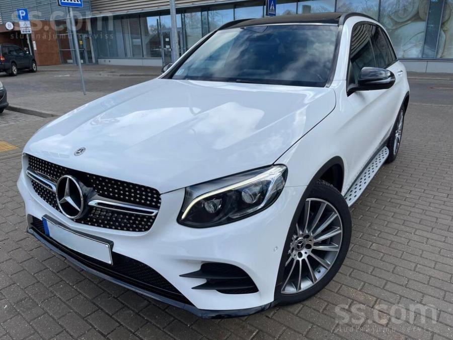 Balts Mercedes-Benz GLC 250 2018 Rīga, ar dzinēja tilpumu 2.20 L un nobraukumu 243 tūkst. km par 19500 €, foto 1 vietnē AUTOMOTO.COM.LV