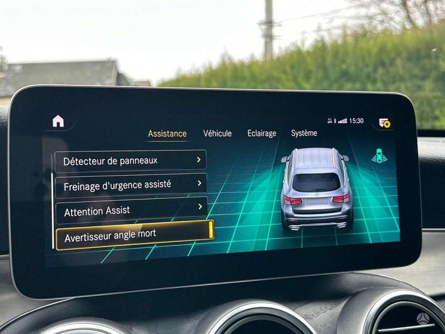 Черный Мерседес GLC 300 2019 в Каунас, объемом двигателя 2.00 л и пробегом 245 тыс. км за 26500 €, фото 18 на AUTOMOTO.COM.LV