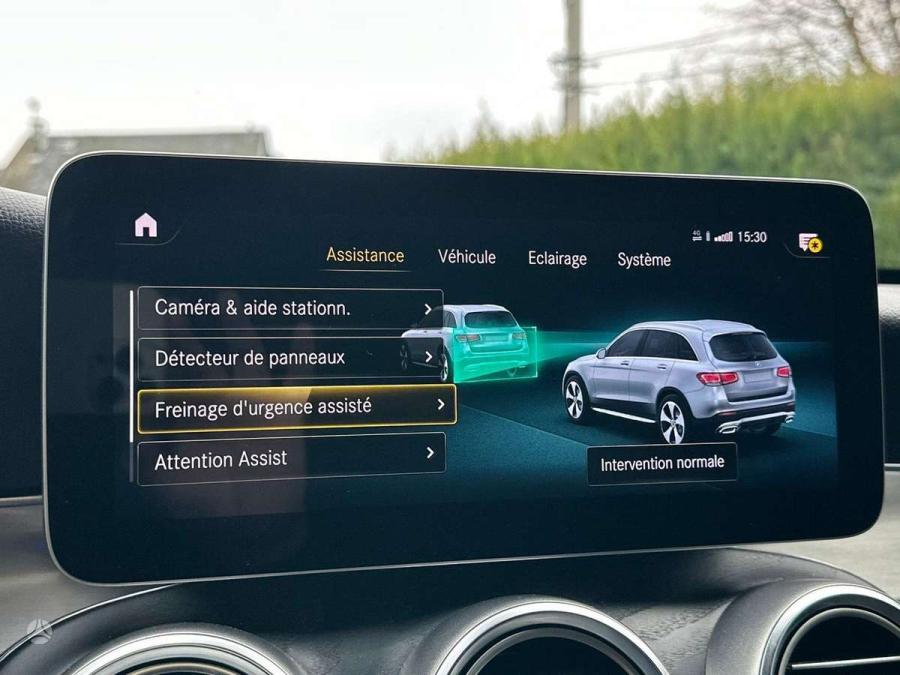 Черный Мерседес GLC 300 2019 в Каунас, объемом двигателя 2.00 л и пробегом 245 тыс. км за 26500 €, фото 22 на AUTOMOTO.COM.LV