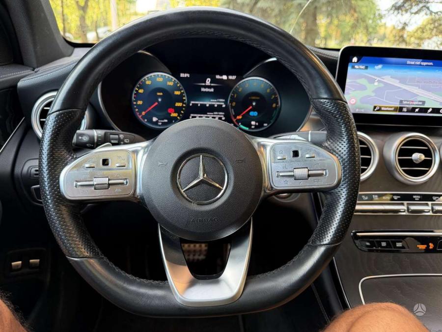 Черный Мерседес GLC 300 2020 в Каунас, объемом двигателя 1.99 л и пробегом 150 тыс. км за 19900 €, фото 21 на AUTOMOTO.COM.LV