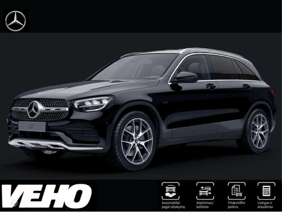 Melns Mercedes-Benz GLC 300 2021 Klaipėda, ar dzinēja tilpumu 1.95 L un nobraukumu 150 tūkst. km par 35900 €, foto 1 vietnē AUTOMOTO.COM.LV