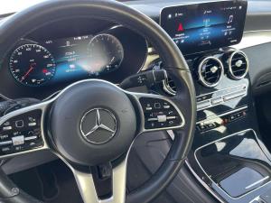 Black Mercedes-Benz GLC 300 2021 in Panevezys, with an engine capacity of 1.99 L and mileage of 156 thousand km for 32500 €, photo 9 on AUTOMOTO.COM.LV