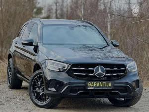 Black Mercedes-Benz GLC 300 2021 in Siauliai, with an engine capacity of 2.00 L and mileage of 175 thousand km for 29999 €, photo  on AUTOMOTO.COM.LV