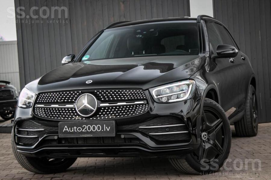Melns Mercedes-Benz GLC 300 2021 Tukums, ar dzinēja tilpumu 2.00 L un nobraukumu 136 tūkst. km par 29990 €, foto 3 vietnē AUTOMOTO.COM.LV