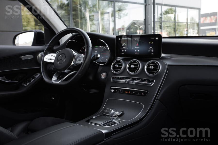 Melns Mercedes-Benz GLC 300 2021 Rīga, ar dzinēja tilpumu 2.00 L un nobraukumu 0 tūkst. km par 27800 €, foto 14 vietnē AUTOMOTO.COM.LV