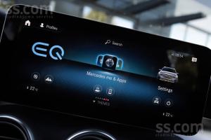 Black Mercedes-Benz GLC 300 2021 in Riga, with an engine capacity of 2.00 L and mileage of 0 thousand km for 25900 €, photo 24 on AUTOMOTO.COM.LV