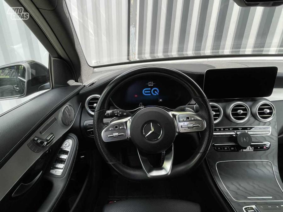 Melns Mercedes-Benz GLC 300 2021 Viļņa, ar dzinēja tilpumu 2.00 L un nobraukumu 156 tūkst. km par 35900 €, foto 14 vietnē AUTOMOTO.COM.LV