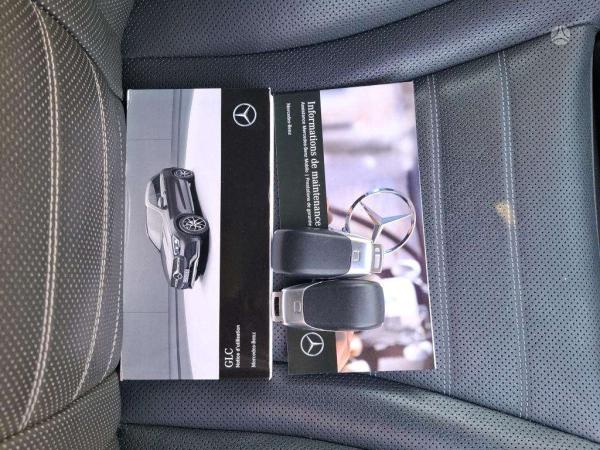 Black Mercedes-Benz GLC 300 2021 in Siauliai, with an engine capacity of 1.95 L and mileage of 143 thousand km for 34990 €, photo 6 on AUTOMOTO.COM.LV