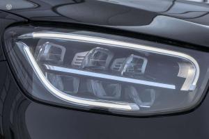 Black Mercedes-Benz GLC 300 2021 in Kaunas, with an engine capacity of 1.95 L and mileage of 187 thousand km for 28499 €, photo 14 on AUTOMOTO.COM.LV