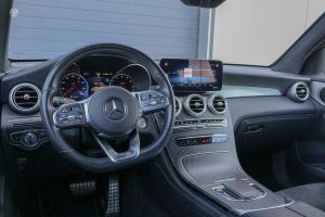 Black Mercedes-Benz GLC 300 2021 in Kaunas, with an engine capacity of 1.95 L and mileage of 187 thousand km for 28499 €, photo 23 on AUTOMOTO.COM.LV