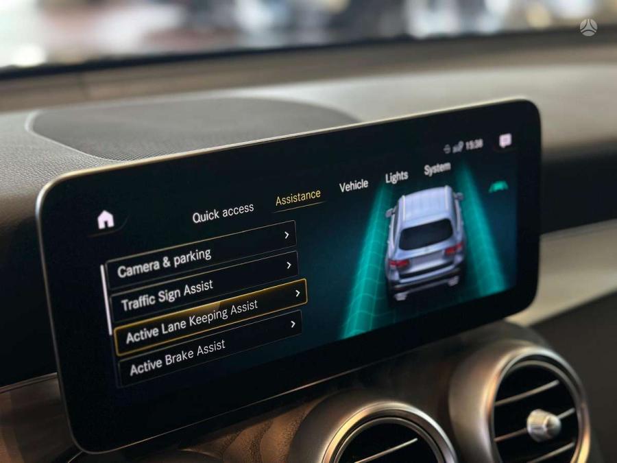 Черный Мерседес GLC 300 2021 в Каунас, объемом двигателя 1.95 л и пробегом 217 тыс. км за 27600 €, фото 23 на AUTOMOTO.COM.LV