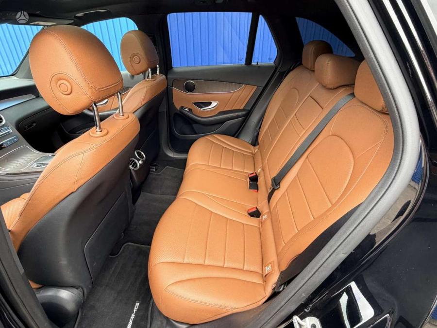 Melns Mercedes-Benz GLC 300 2021 Kauņa, ar dzinēja tilpumu 1.99 L un nobraukumu 58 tūkst. km par 32500 €, foto 17 vietnē AUTOMOTO.COM.LV