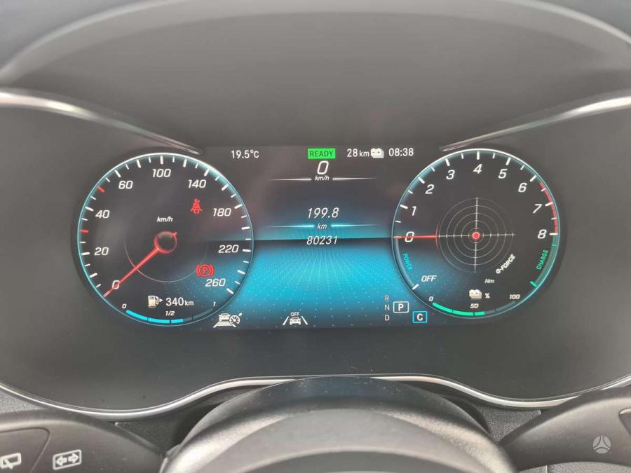 Melns Mercedes-Benz GLC 300 2021 Šauļi, ar dzinēja tilpumu 1.99 L un nobraukumu 80 tūkst. km par 35990 €, foto 25 vietnē AUTOMOTO.COM.LV