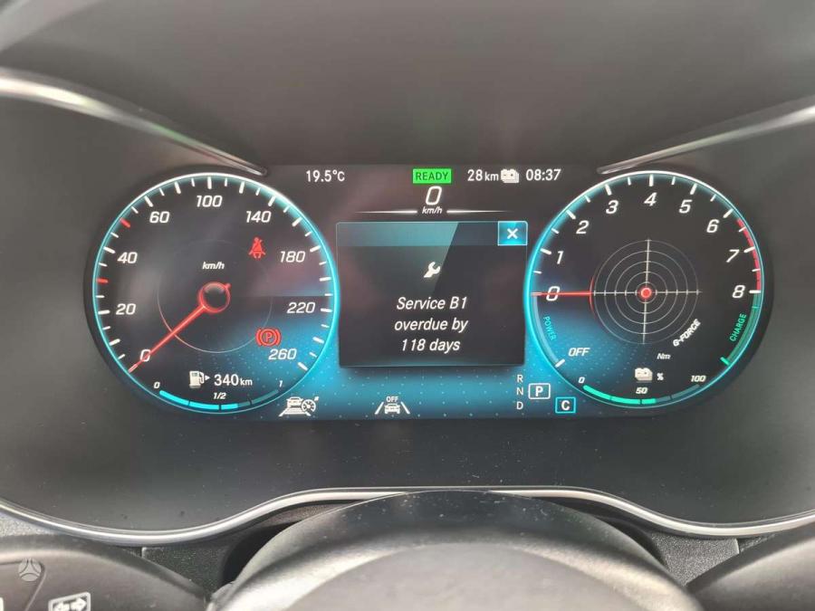 Melns Mercedes-Benz GLC 300 2021 Šauļi, ar dzinēja tilpumu 1.99 L un nobraukumu 80 tūkst. km par 35990 €, foto 29 vietnē AUTOMOTO.COM.LV