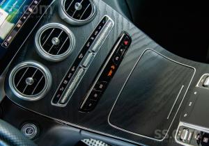 Black Mercedes-Benz GLC 300 2021 in Cesis, with an engine capacity of 2.00 L and mileage of 93 thousand km for 32900 €, photo 18 on AUTOMOTO.COM.LV