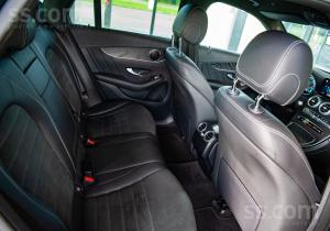 Black Mercedes-Benz GLC 300 2021 in Cesis, with an engine capacity of 2.00 L and mileage of 93 thousand km for 32900 €, photo 22 on AUTOMOTO.COM.LV