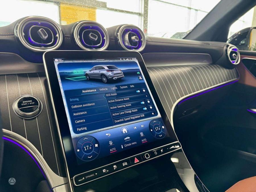 Melns Mercedes-Benz GLC 300 2023 Viļņa, ar dzinēja tilpumu 2.00 L un nobraukumu 157 tūkst. km par 43989 €, foto 14 vietnē AUTOMOTO.COM.LV