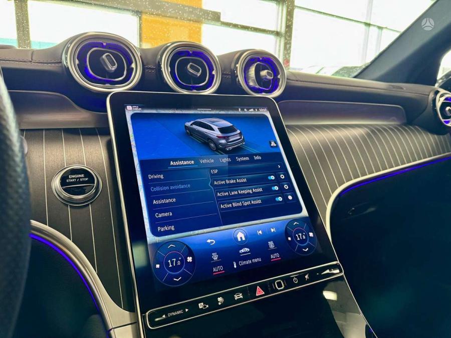 Melns Mercedes-Benz GLC 300 2023 Viļņa, ar dzinēja tilpumu 2.00 L un nobraukumu 157 tūkst. km par 43989 €, foto 15 vietnē AUTOMOTO.COM.LV