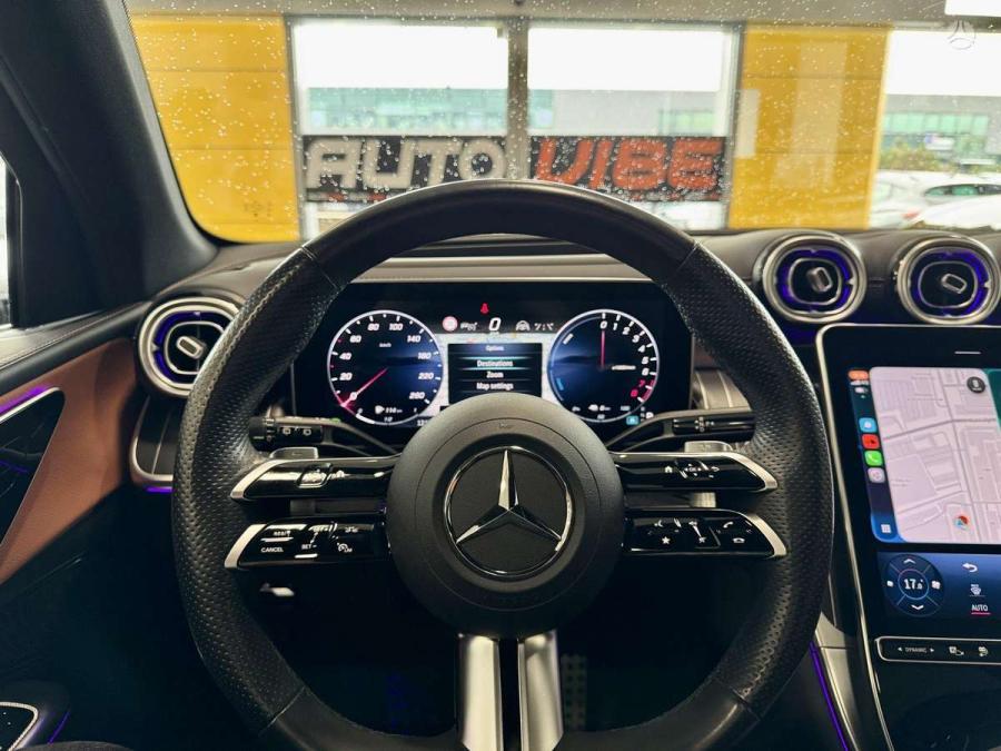Melns Mercedes-Benz GLC 300 2023 Viļņa, ar dzinēja tilpumu 2.00 L un nobraukumu 157 tūkst. km par 43989 €, foto 21 vietnē AUTOMOTO.COM.LV