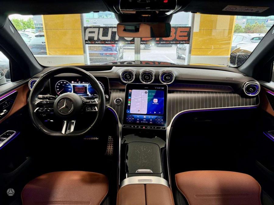 Melns Mercedes-Benz GLC 300 2023 Viļņa, ar dzinēja tilpumu 2.00 L un nobraukumu 157 tūkst. km par 43989 €, foto 27 vietnē AUTOMOTO.COM.LV
