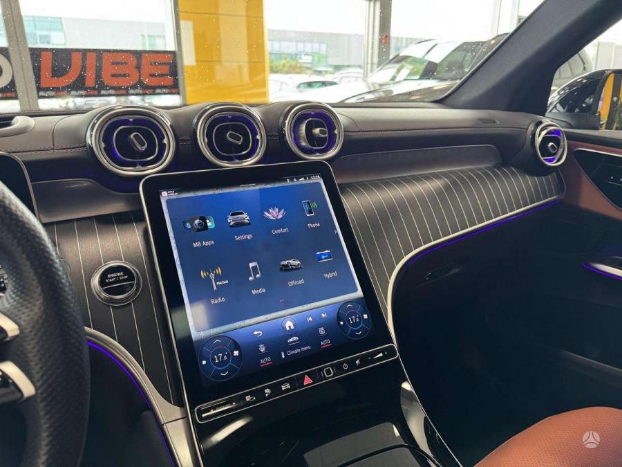 Черный Мерседес GLC 300 2023 в Вильнюс, объемом двигателя 2.00 л и пробегом 157 тыс. км за 43989 €, фото 34 на AUTOMOTO.COM.LV