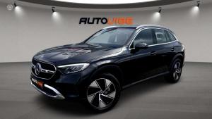 Black Mercedes-Benz GLC 300 2023 in Vilnius, with an engine capacity of 2.00 L and mileage of 110 thousand km for 43222 €, photo  on AUTOMOTO.COM.LV
