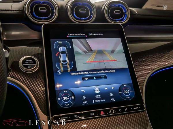Черный Мерседес GLC 300 2024 в Вильнюс, объемом двигателя 1.95 л и пробегом 13 тыс. км за 70000 €, фото 11 на AUTOMOTO.COM.LV