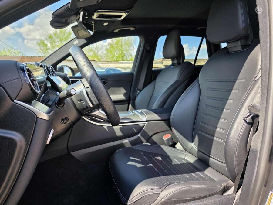 Black Mercedes-Benz GLC 300 2024 in Telschi, with an engine capacity of 2.00 L and mileage of 26 thousand km for 49500 €, photo 29 on AUTOMOTO.COM.LV