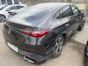 Black Mercedes-Benz GLC 300 2024 in Siauliai, with an engine capacity of 1.93 L and mileage of 29 thousand km for 36900 €, photo 5 on AUTOMOTO.COM.LV