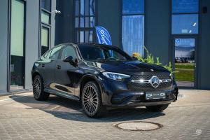 Black Mercedes-Benz GLC 300 2025 in Kaunas, with an engine capacity of 2.00 L and mileage of 7 thousand km for 71950 €, photo  on AUTOMOTO.COM.LV