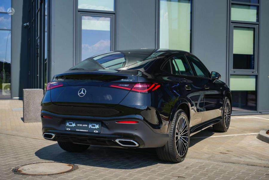 Black Mercedes-Benz GLC 300 2025 in Kaunas, with an engine capacity of 2.00 L and mileage of 7 thousand km for 71950 €, photo 11 on AUTOMOTO.COM.LV