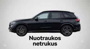 Black Mercedes-Benz GLC 300 2025 in Klaipeda, with an engine capacity of 1.99 L and mileage of 37 thousand km for 57000 €, photo  on AUTOMOTO.COM.LV