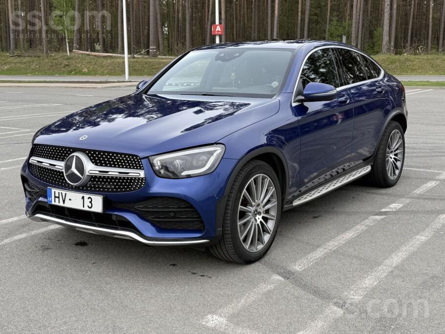 Синий Мерседес GLC 300 2019 в Рига, объемом двигателя 2.00 л и пробегом 160 тыс. км за 35990 €, фото 8 на AUTOMOTO.COM.LV