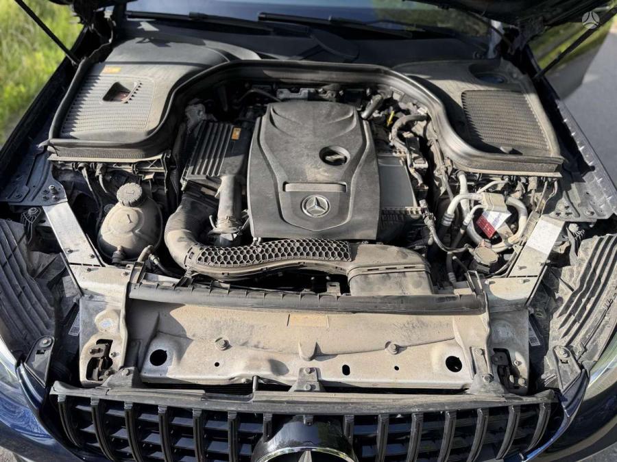 Zils Mercedes-Benz GLC 300 2017 Kauņa, ar dzinēja tilpumu 1.99 L un nobraukumu 123 tūkst. km par 29000 €, foto 12 vietnē AUTOMOTO.COM.LV