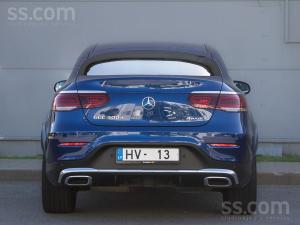 Blue Mercedes-Benz GLC 300 2019 in Riga, with an engine capacity of 3.00 L and mileage of 163 thousand km for 35990 €, photo 7 on AUTOMOTO.COM.LV
