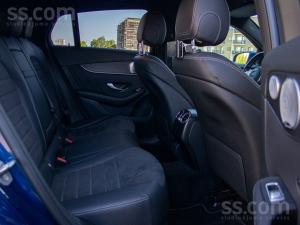 Blue Mercedes-Benz GLC 300 2019 in Riga, with an engine capacity of 3.00 L and mileage of 163 thousand km for 35990 €, photo 11 on AUTOMOTO.COM.LV