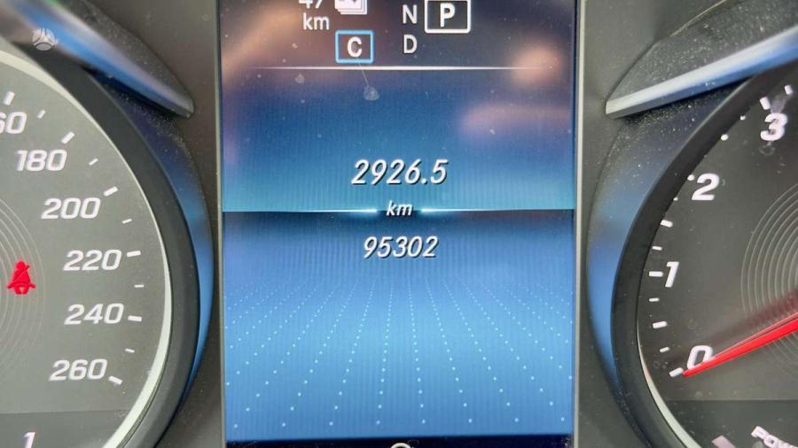 Синий Мерседес GLC 300 2020 в Шяуляй, объемом двигателя 1.99 л и пробегом 95 тыс. км за 27350 €, фото 31 на AUTOMOTO.COM.LV
