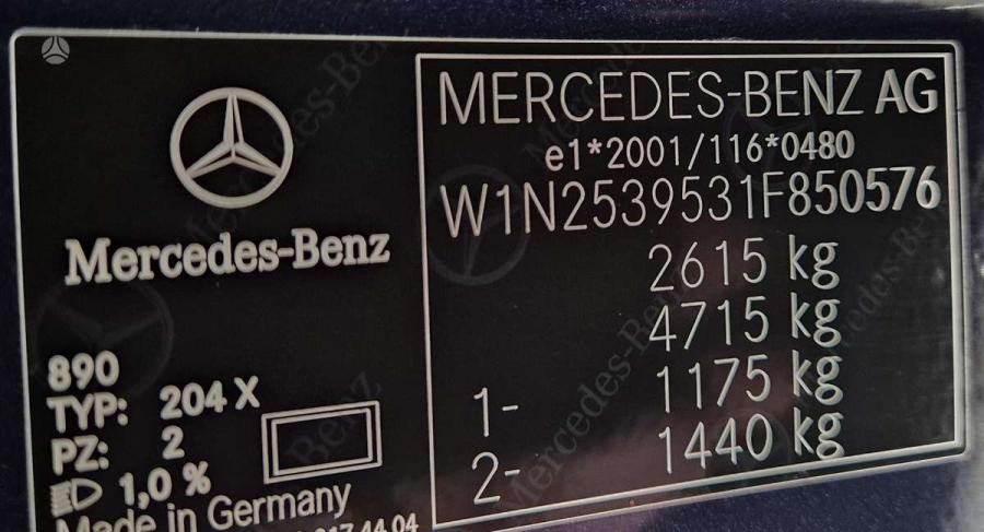 Zils Mercedes-Benz GLC 300 2020 Šauļi, ar dzinēja tilpumu 1.99 L un nobraukumu 96 tūkst. km par 29900 €, foto 29 vietnē AUTOMOTO.COM.LV