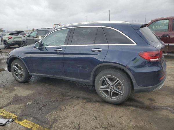 Blue Mercedes-Benz GLC 300 2021 in Vilnius, with an engine capacity of 1.99 L and mileage of 44 thousand km for 16200 €, photo 4 on AUTOMOTO.COM.LV