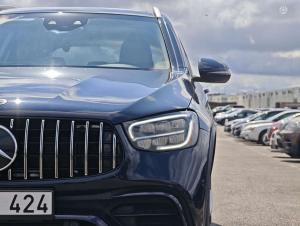 Blue Mercedes-Benz GLC 300 2021 in Vilnius, with an engine capacity of 1.99 L and mileage of 25 thousand km for 38900 €, photo 8 on AUTOMOTO.COM.LV
