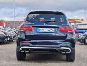 Blue Mercedes-Benz GLC 300 2021 in Vilnius, with an engine capacity of 1.99 L and mileage of 25 thousand km for 38900 €, photo 10 on AUTOMOTO.COM.LV
