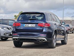 Blue Mercedes-Benz GLC 300 2021 in Vilnius, with an engine capacity of 1.99 L and mileage of 25 thousand km for 38900 €, photo 11 on AUTOMOTO.COM.LV