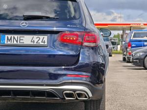 Blue Mercedes-Benz GLC 300 2021 in Vilnius, with an engine capacity of 1.99 L and mileage of 25 thousand km for 38900 €, photo 12 on AUTOMOTO.COM.LV