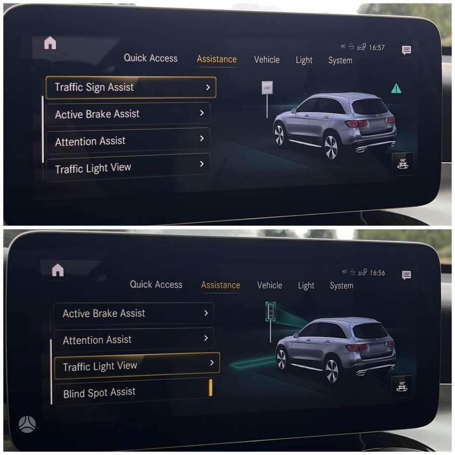 Zils Mercedes-Benz GLC 300 2021 Šilutė, ar dzinēja tilpumu 1.99 L un nobraukumu 92 tūkst. km par 28999 €, foto 19 vietnē AUTOMOTO.COM.LV