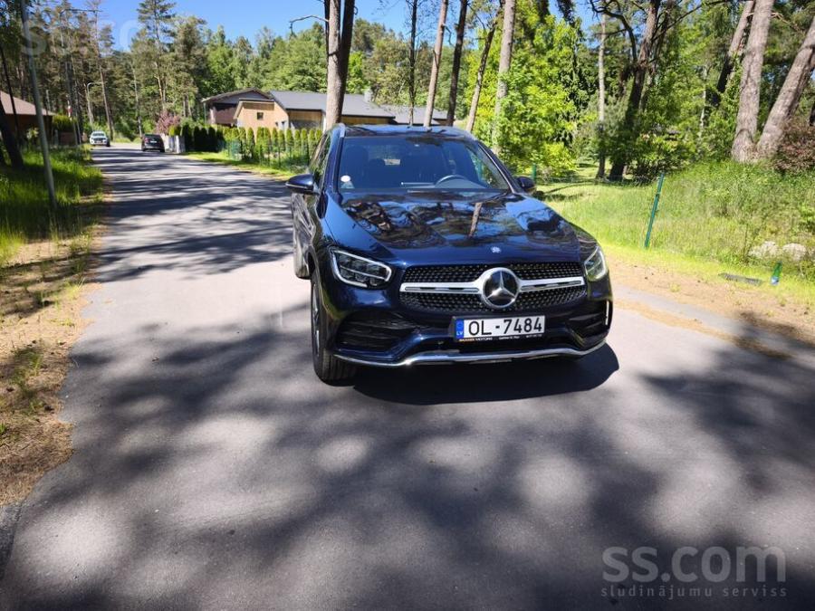 Синий Мерседес GLC 300 2022 в Рига, объемом двигателя 2.00 л и пробегом 43 тыс. км за 33500 €, фото 7 на AUTOMOTO.COM.LV