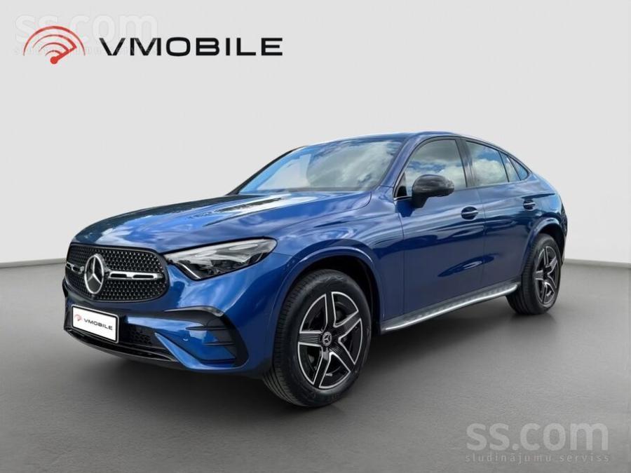 Zils Mercedes-Benz GLC 300 2025 Rīga, ar dzinēja tilpumu 2.00 L un nobraukumu 10 tūkst. km par 75900 €, foto 1 vietnē AUTOMOTO.COM.LV