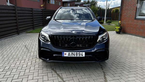 Blue Mercedes-Benz GLC 300 2016 in Kaunas, with an engine capacity of 1.99 L and mileage of 166 thousand km for 19400 €, photo 2 on AUTOMOTO.COM.LV
