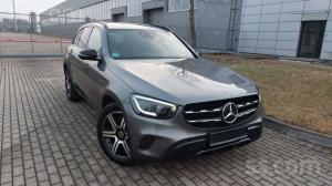 Grey Mercedes-Benz GLC 300 2020 in Tukums, with an engine capacity of 2.00 L and mileage of 183 thousand km for 28880 €, photo  on AUTOMOTO.COM.LV
