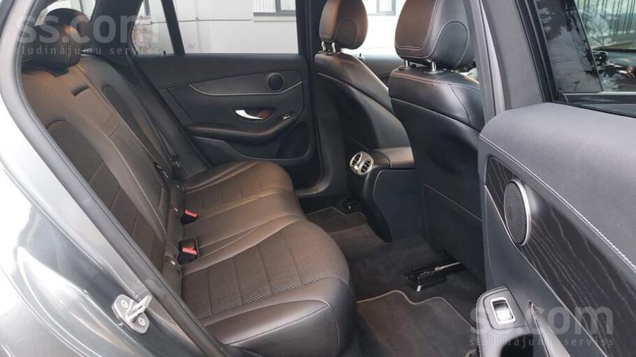 Grey Mercedes-Benz GLC 300 2020 in Tukums, with an engine capacity of 2.00 L and mileage of 183 thousand km for 28880 €, photo 12 on AUTOMOTO.COM.LV
